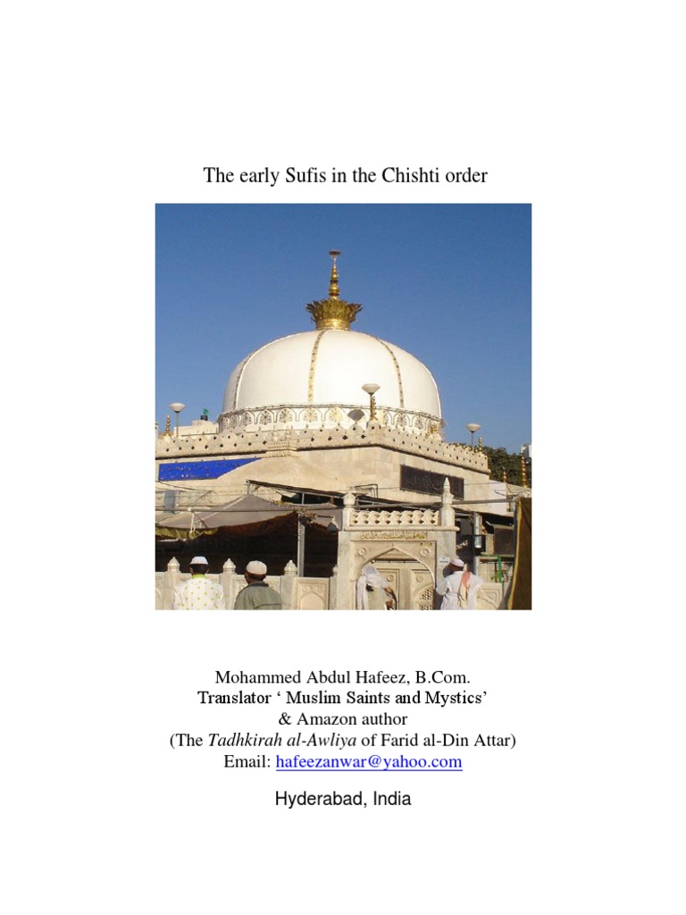 The early Sufis in the Chishti order | Esoteric Schools Of Thought | Sufism