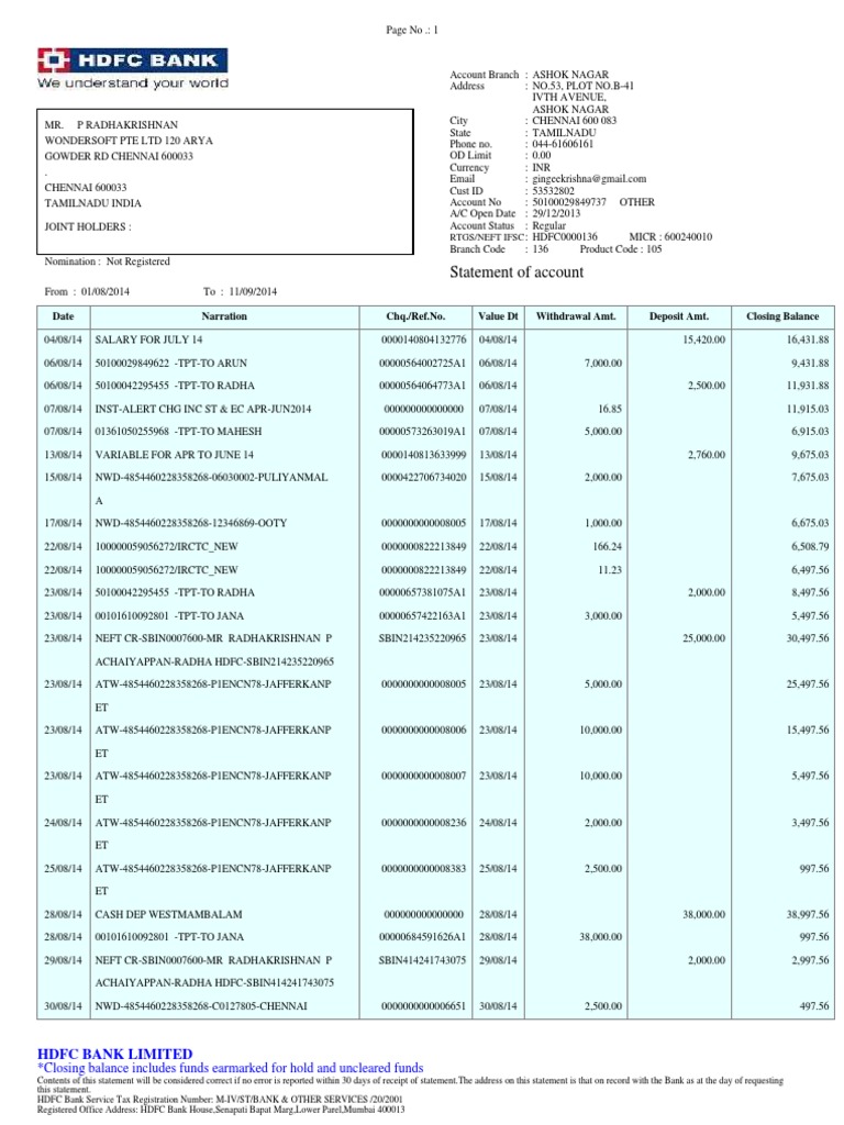 Salary Statement | PDF | Payments | Services (Economics)