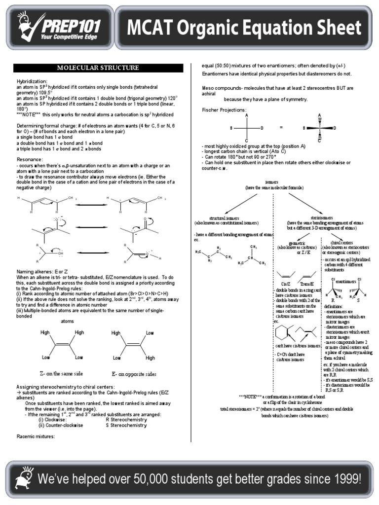 Organic Chemistry Functional Groups Mcat