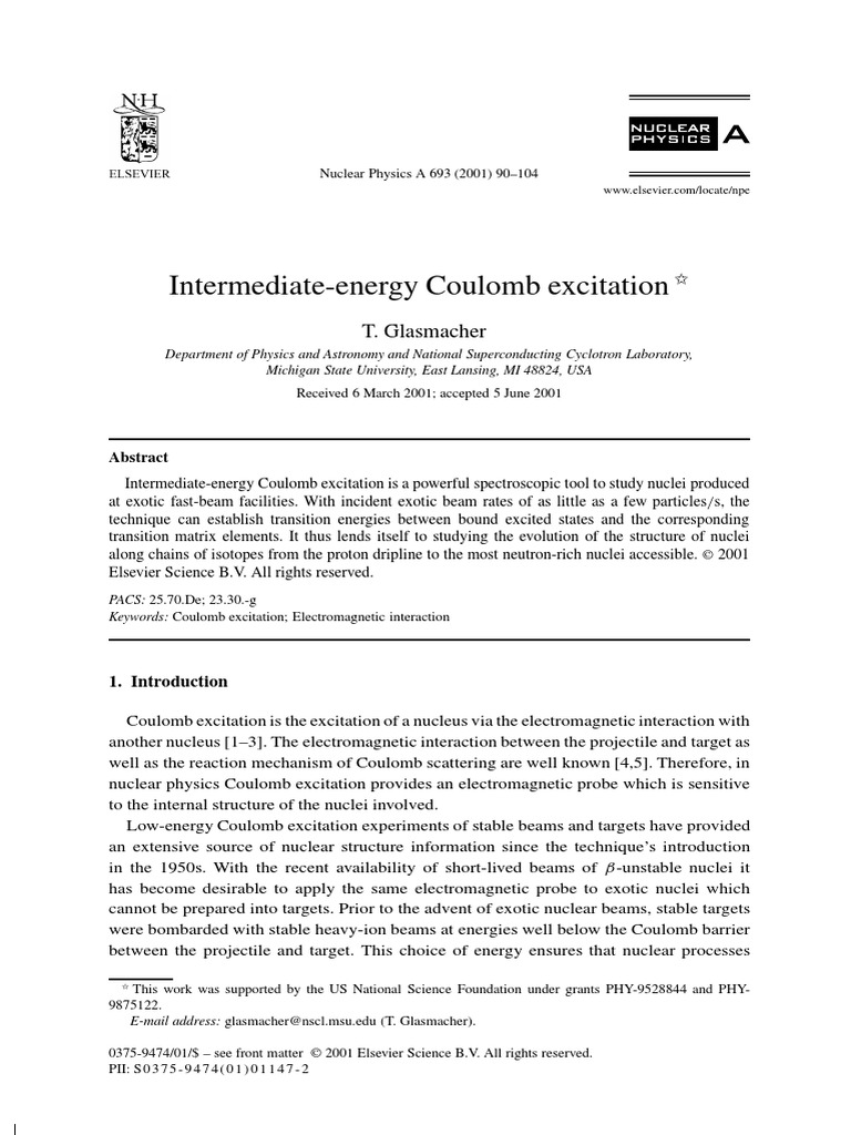 Nuclear Physics | PDF | Nuclear Physics | Cross Section (Physics)