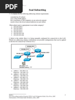 Subnetting Worked Examples and Exercises PDF | PDF | Ip Address ...