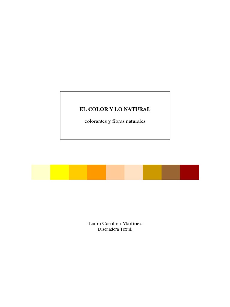 Martinez Color Nat | Descargar gratis PDF | Seda | Algodón