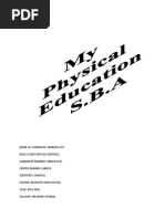 Physical Education SBA | PDF | Physical Education | Association Football
