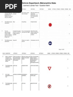 Cr3 Code Sheet | PDF | Traffic | Motor Vehicle