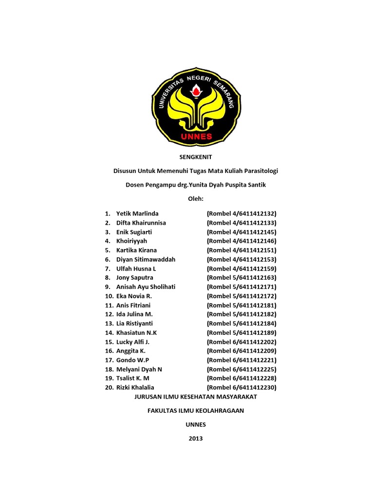 Makalah Sengkenit | PDF