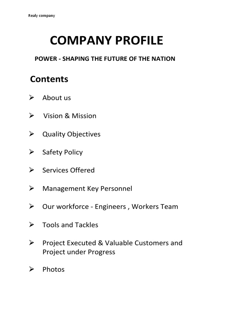 Realy Company Infrastructure Profile | PDF | Art | Technology & Engineering
