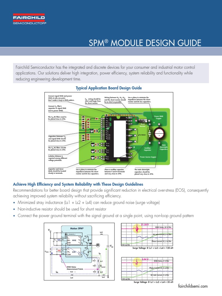 SPM Module Design Guide Overview PDF | Download Free PDF | Capacitor ...