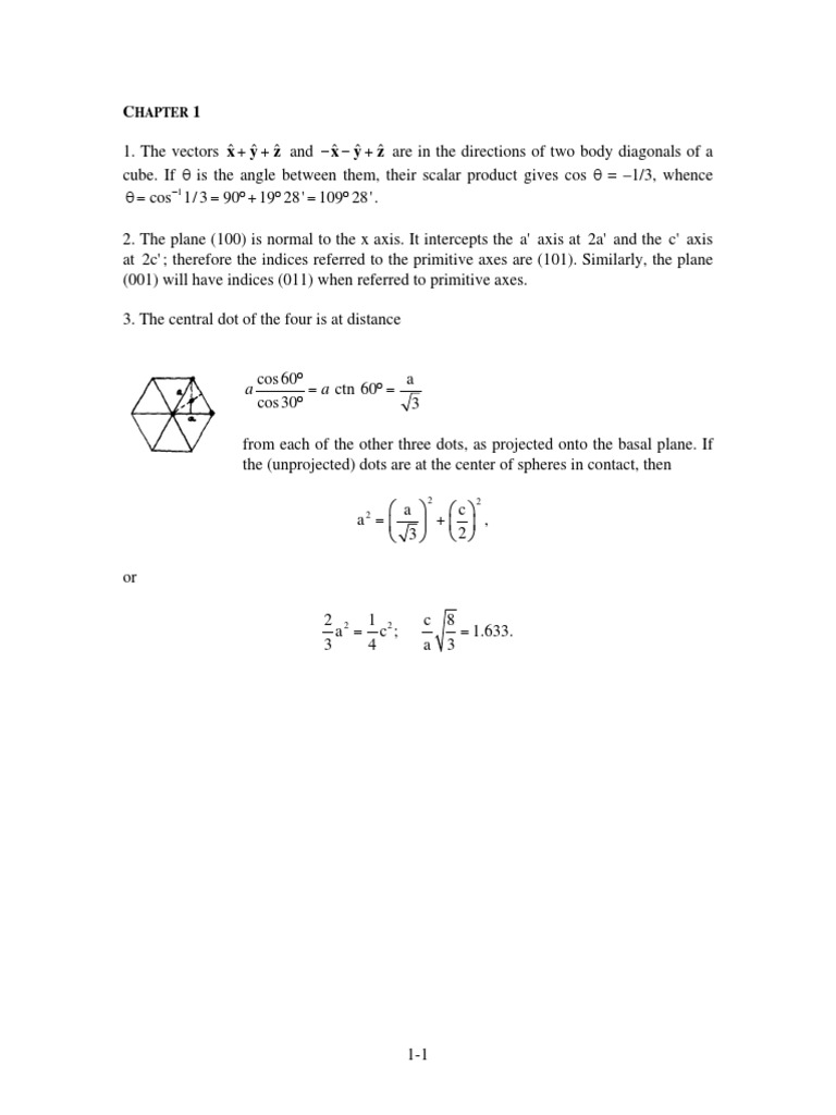 (Solutions) Kittel - Introduction To Solid State Physics 8Th Edition ...