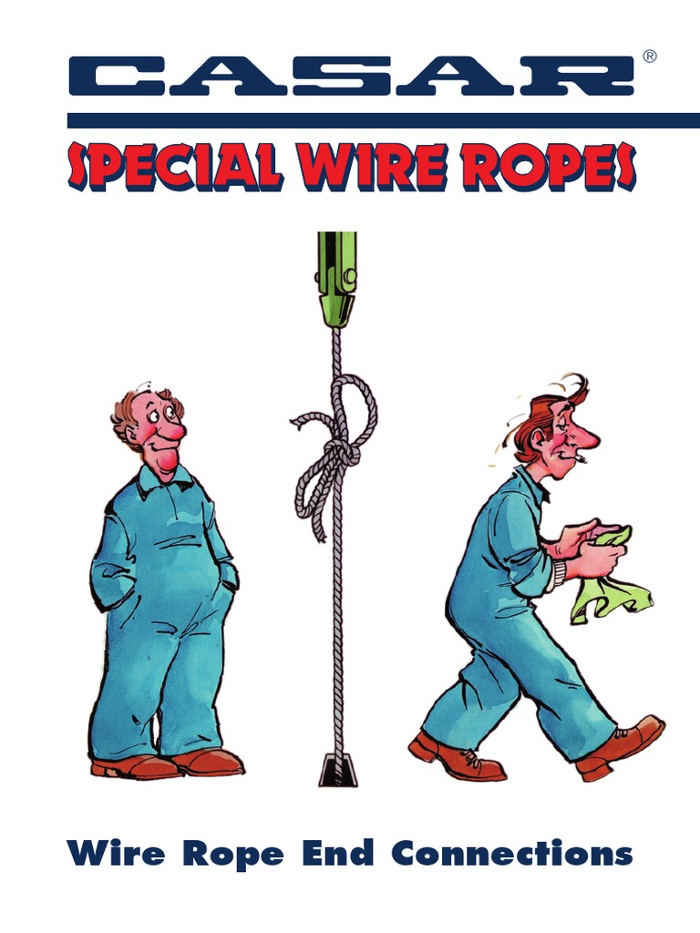 CASAR - Wire Rope End Connections | PDF | Rope | Manufactured Goods