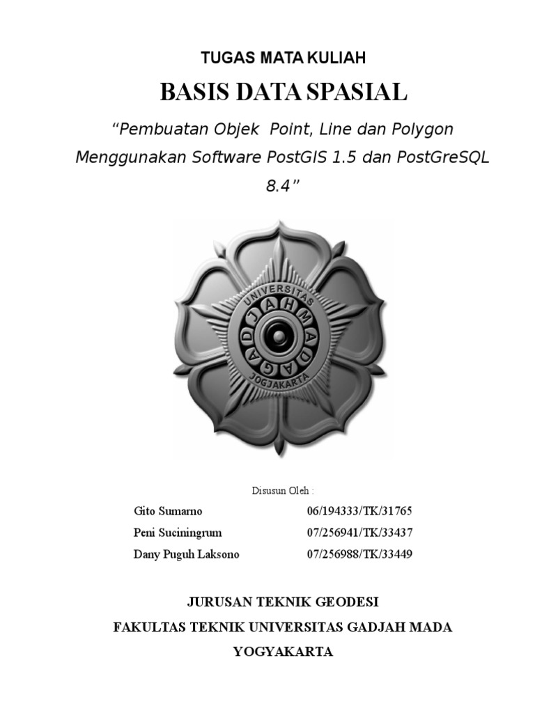Instalasi PostGIS & PostgreSQL | PDF