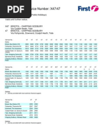 HPC Bus Timetable 2024 Overview | PDF | Public Transport | Transport