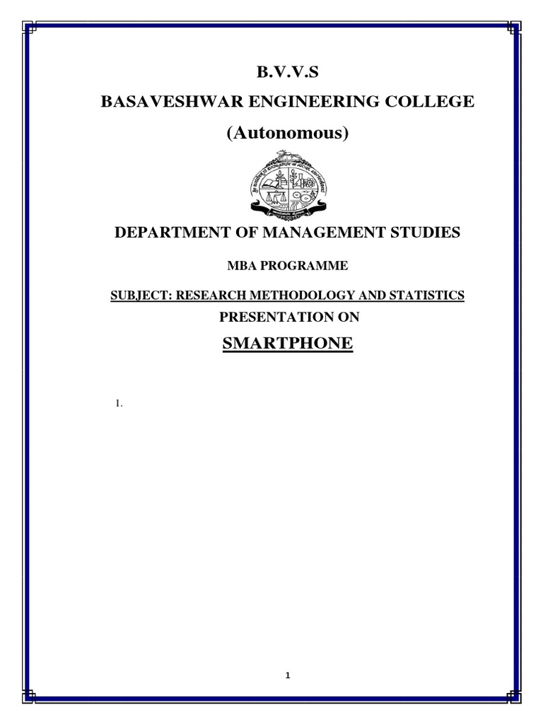 Smart Phone | Download Free PDF | Smartphone | Android (Operating System)