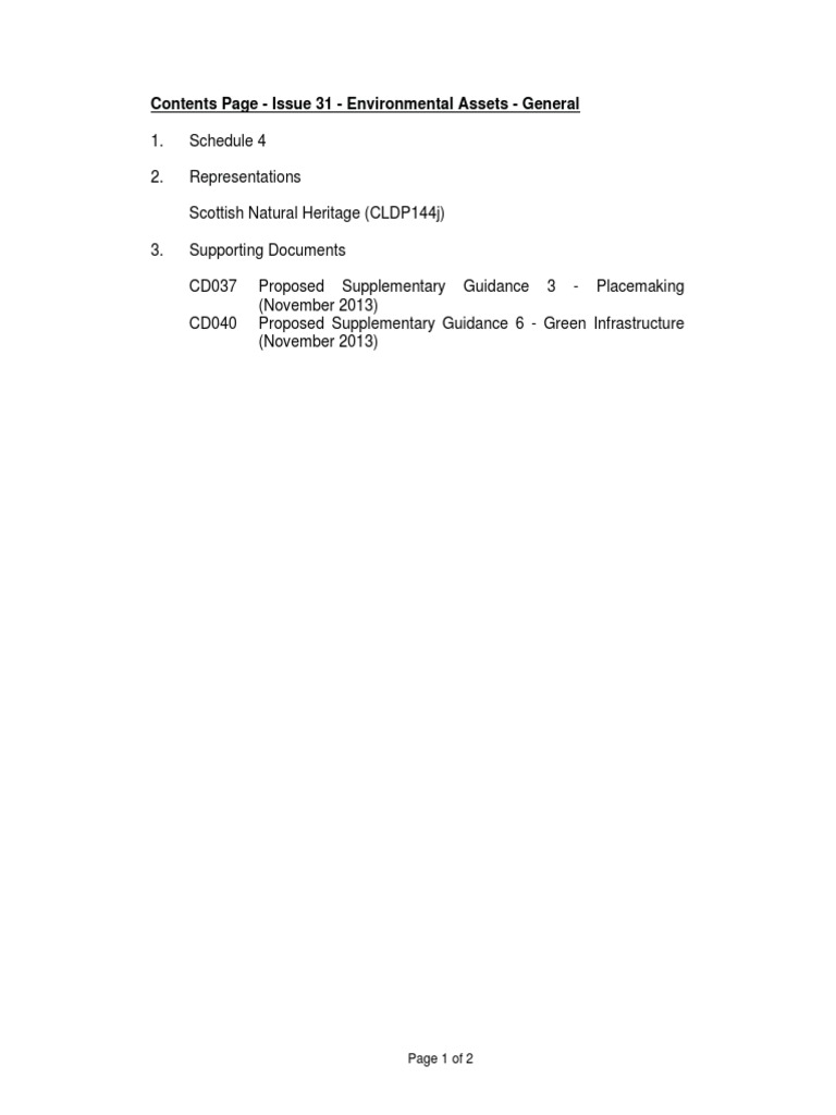 Environmental Assets Overview | PDF | Law | Technology & Engineering