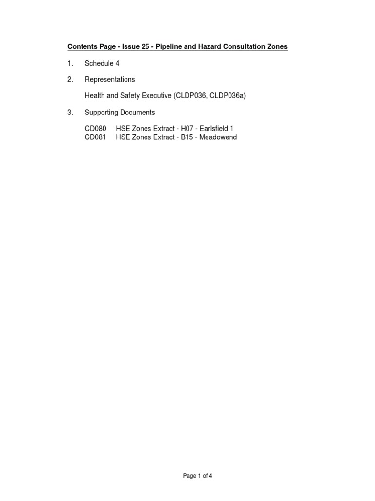Issue 25 Pipeline and Hazard Consultation Zones | PDF | Occupational ...
