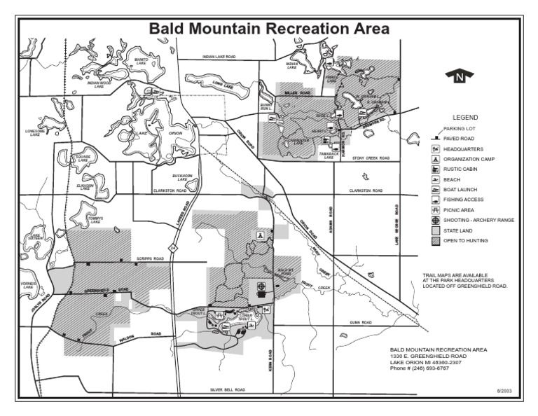 Bald Mountain Map | PDF