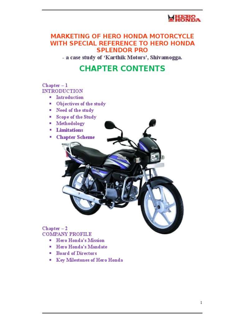 Hero Honda Splender Pro | PDF | Diesel Engine | Internal Combustion Engine