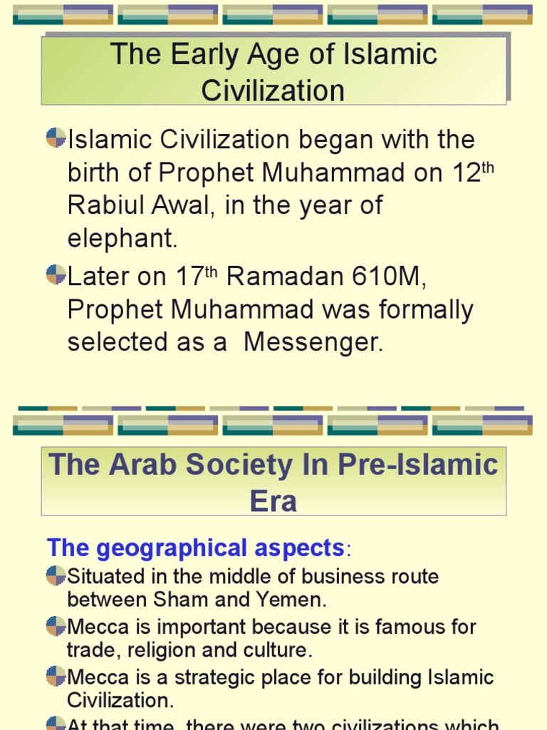 The Early Age of Islamic Civilization | PDF | Social Science