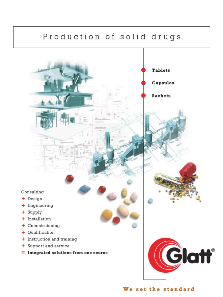 Glatt Production of Solid Drugs | PDF | Tablet (Pharmacy) | Automation