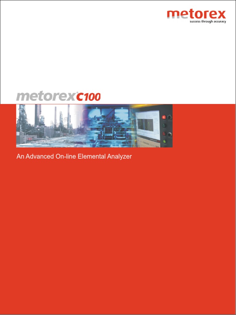 Metorex C100 | PDF | Calibration | Sensor