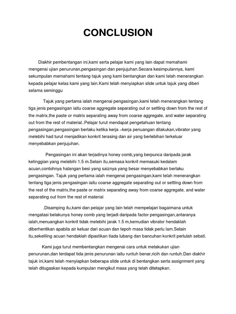 Segregation and Bleeding | PDF