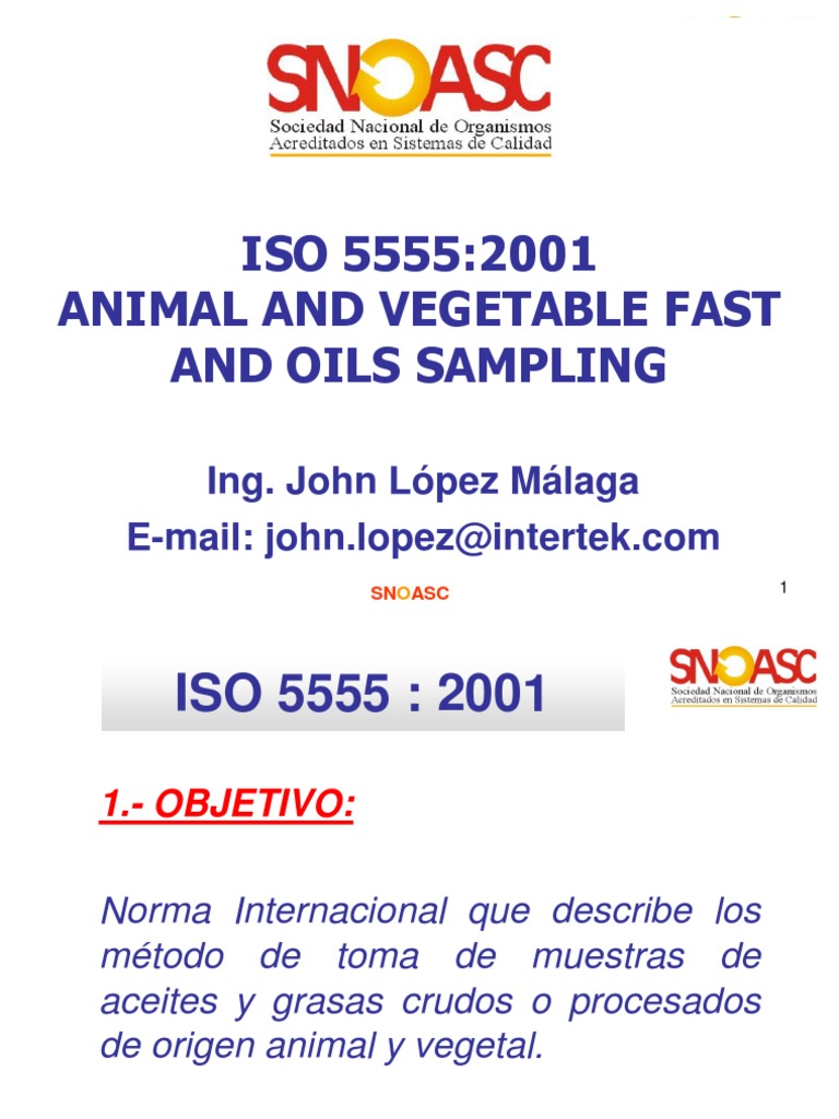 Curso Iso 5555 Snoasc | PDF | Aluminio | Leche