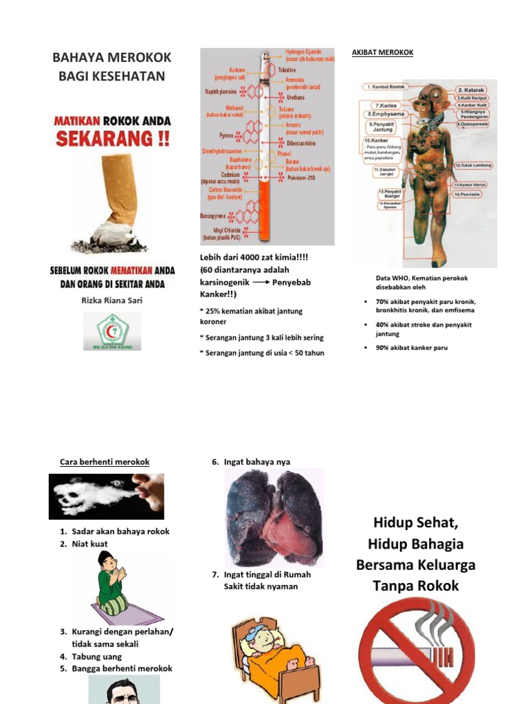 Leaflet Rokok | PDF