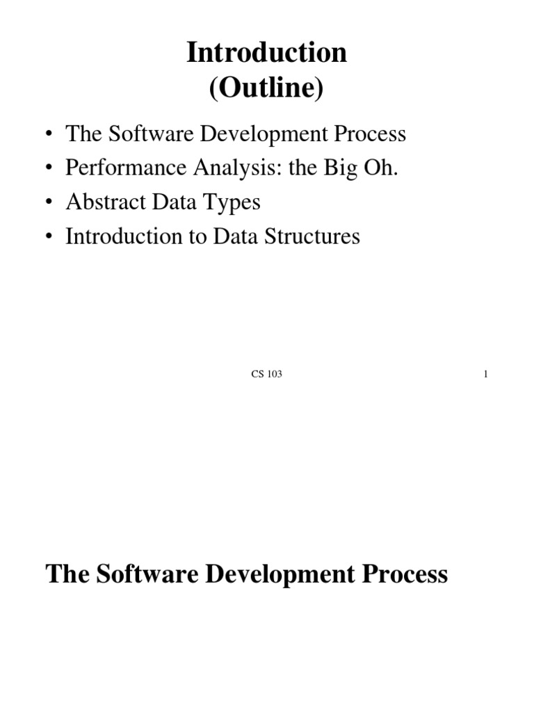 Lecture 1 | PDF | Object Oriented Programming | Time Complexity