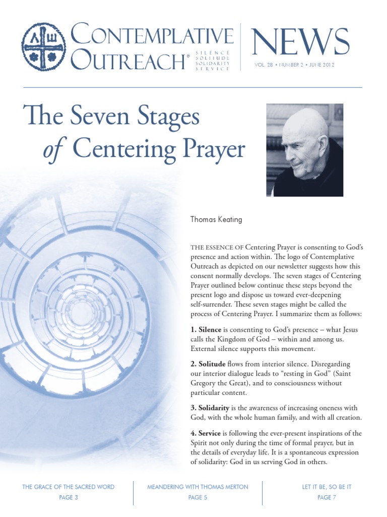 Seven Stages of Centering Prayer | PDF | Theoria | Spirituality