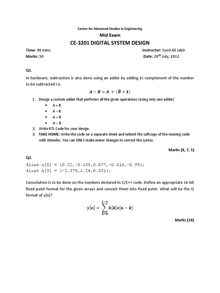 Sample Paper For DSD | PDF | Computer Programming | Areas Of Computer ...