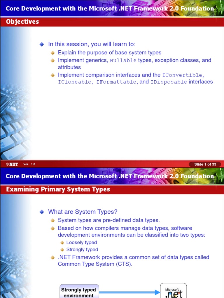 Net Framework | PDF | Data Type | Interface (Computing)