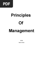 Principles of Management - Full Notes 2023 | PDF | Cost Of Living ...