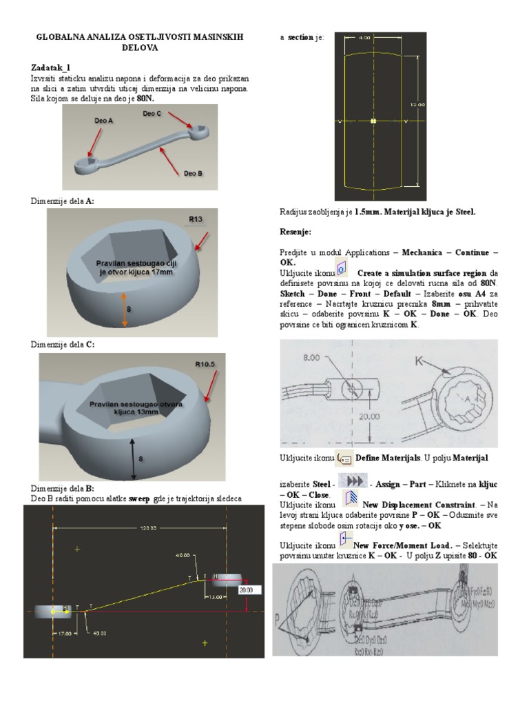 Modeliranje Mašinskih Elemenata I Konstrukcije - Predavanje - Globalna ...