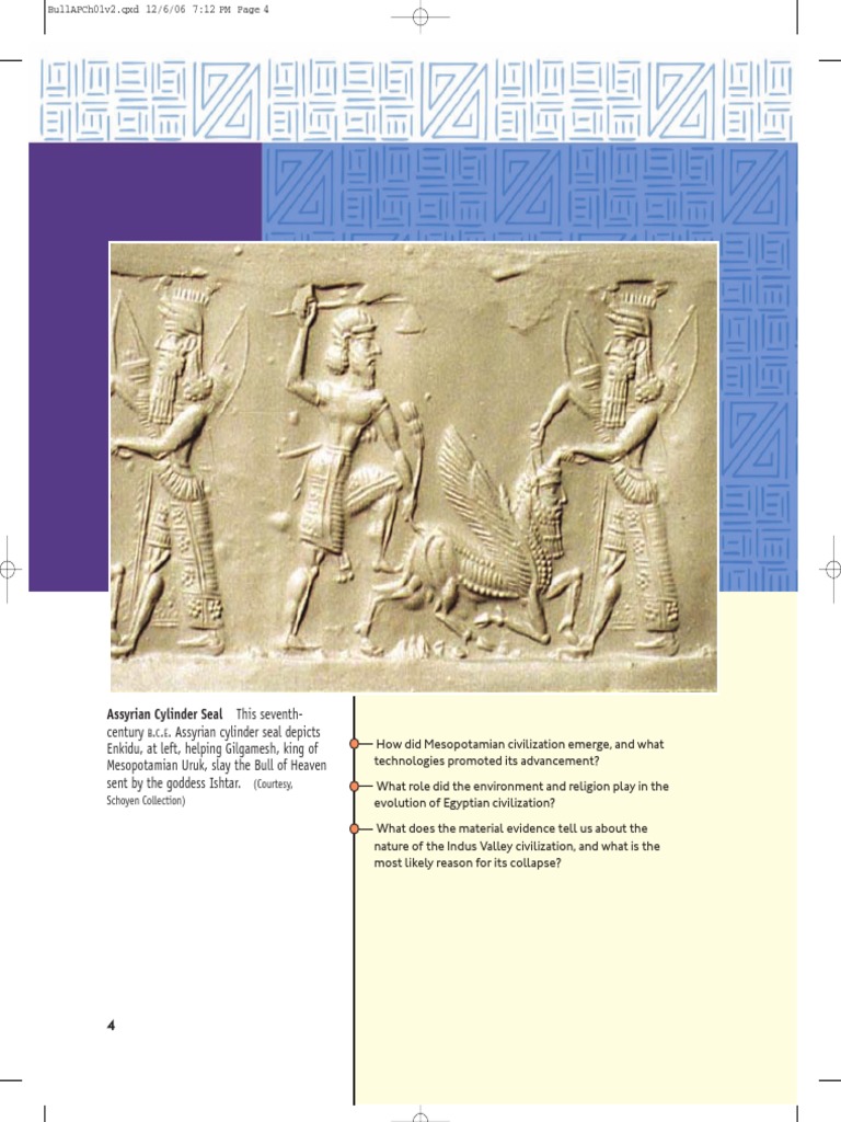 Chapter 1 River Valley Civilizations | PDF | Mesopotamia | Sumer
