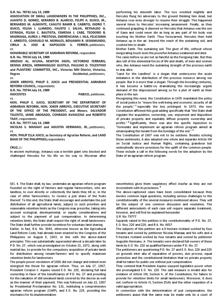 Agra Cases | PDF | Eminent Domain | Mandamus