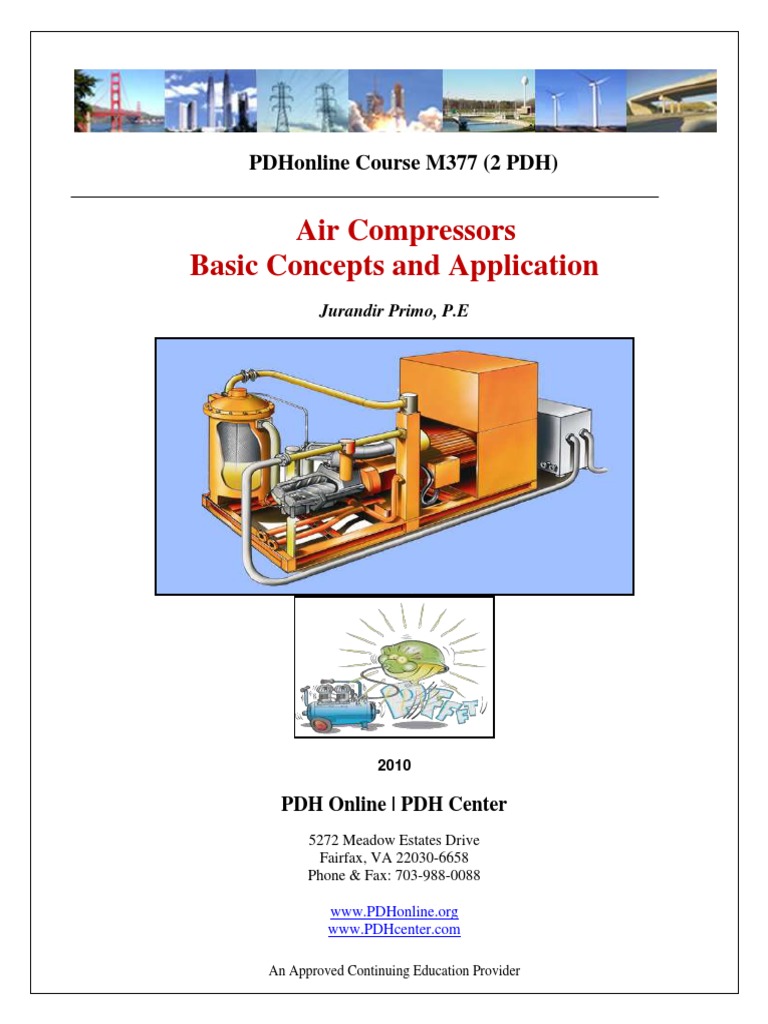 Air Compressor Basic Concepts | PDF | Pump | Phases Of Matter