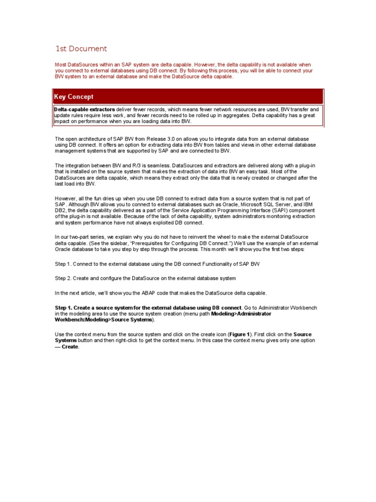 DB Connect Extraction | PDF | Databases | Microsoft Sql Server