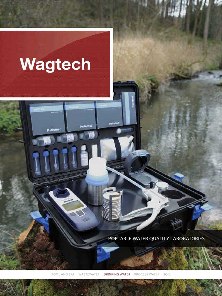 Wagtech Portable Water Quality Laboratories Brochure LR | PDF | Water ...