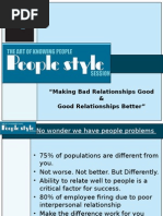 Understanding Merrill-Reid Social Styles | PDF | Behavior | Emotions