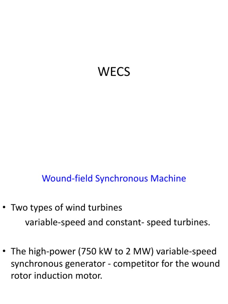 Wound Field Machine | PDF | Steady State | Machines