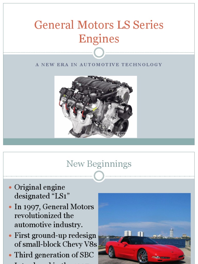General Motors LS Series Engines | PDF | Pontiac | General Motors