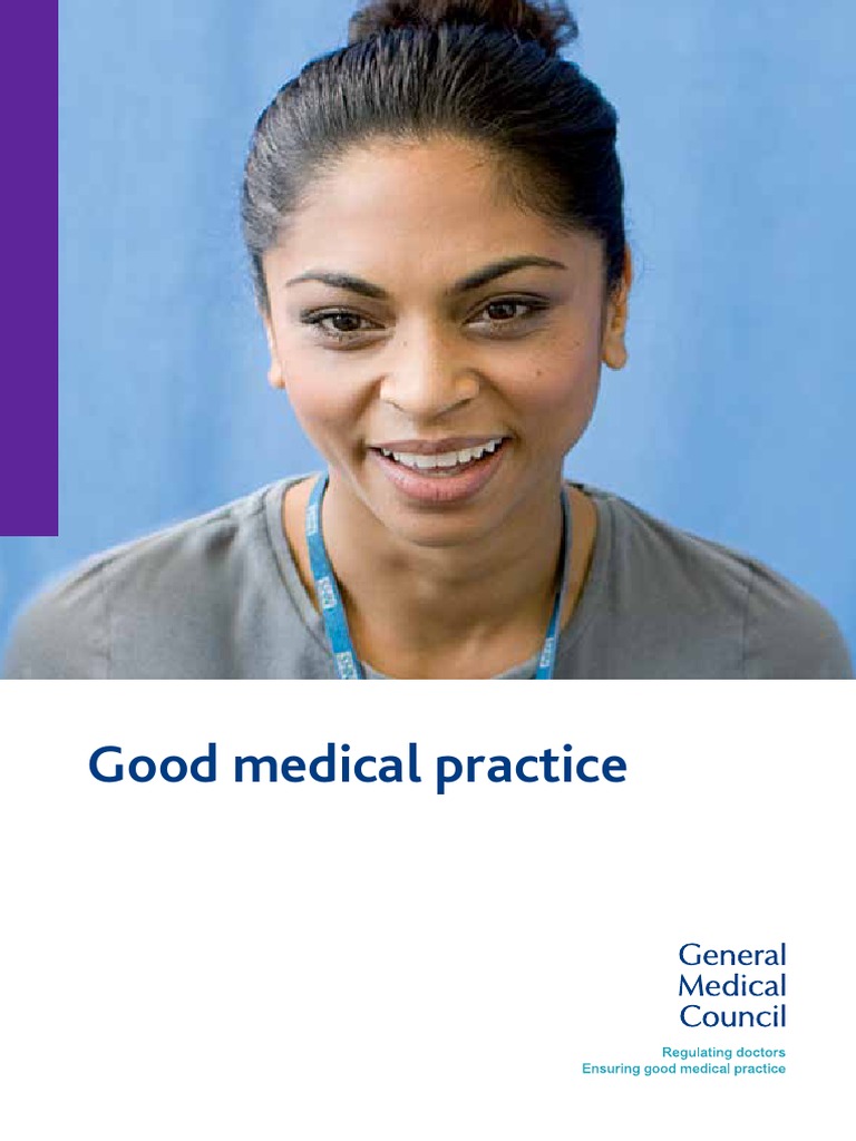 GMC Good Medical Practice 2013 | PDF