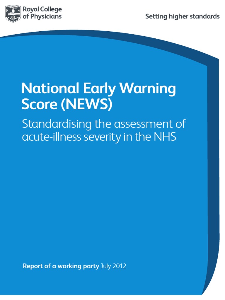 National Early Warning Score Standardising Assessment Acute Illness ...