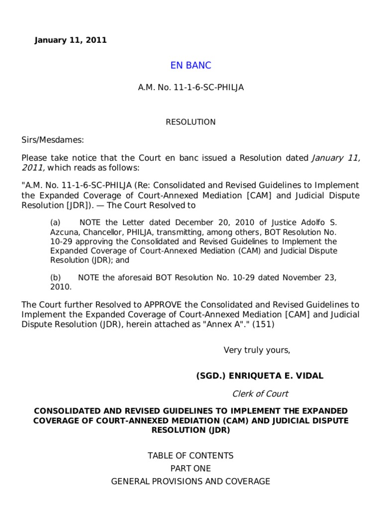 Expanded Guidelines for Court Mediation | PDF | Mediation | Alternative ...