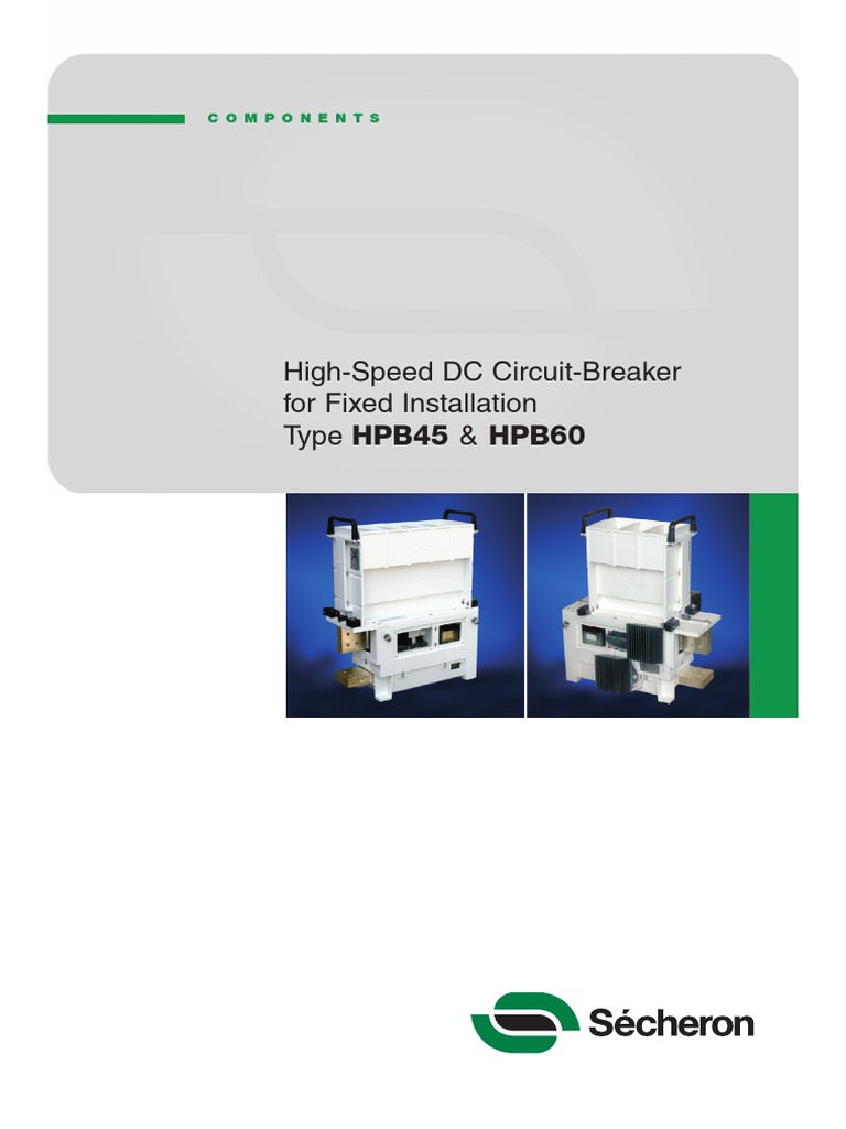 High-Speed DC Circuit-Breaker PDF | PDF | Electrical Substation ...