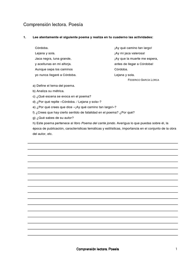 Análisis de Poesía Española | PDF | Misticismo | Ascetismo