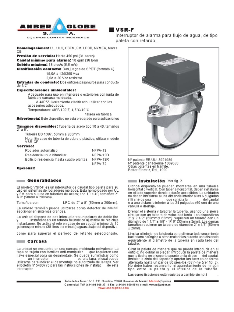 Detector de Flujo de Agua | Taladro | Tubería (Transporte fluido)
