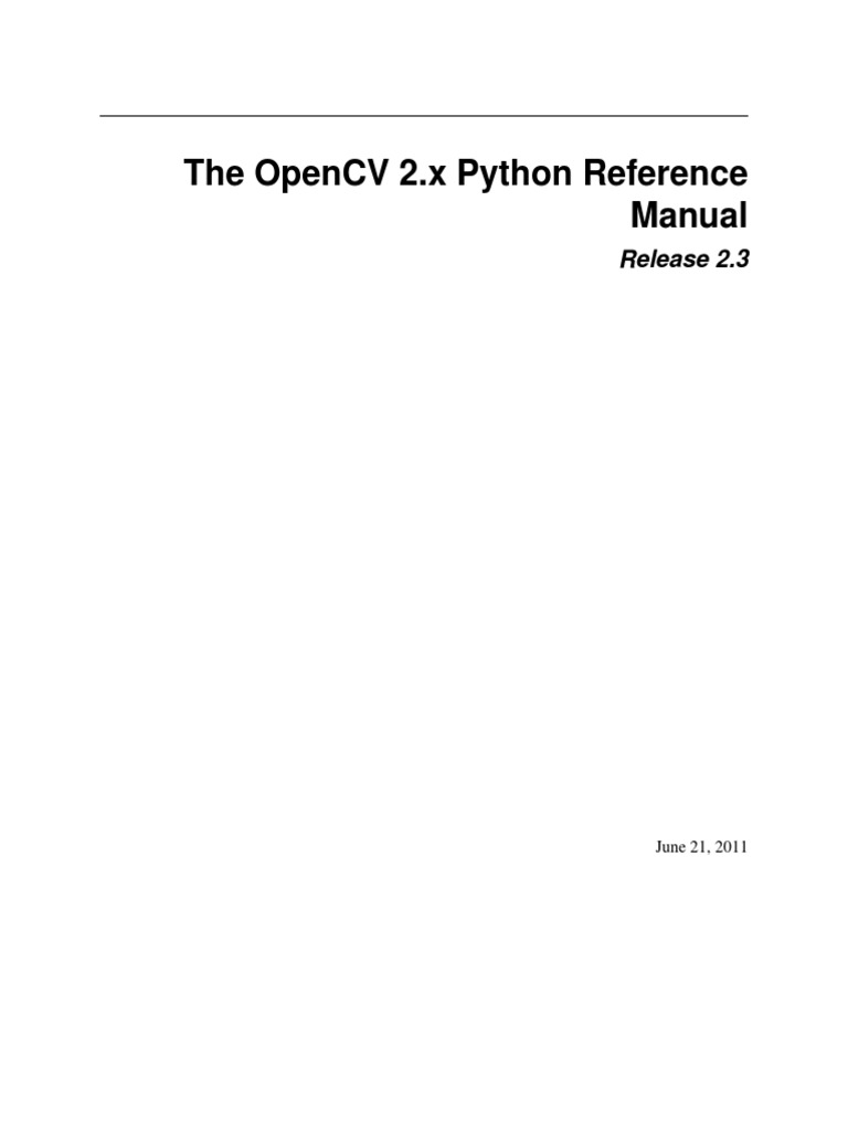 A Comprehensive Guide To Opencv Functions And Capabilities For Image Processing Computer Vision 