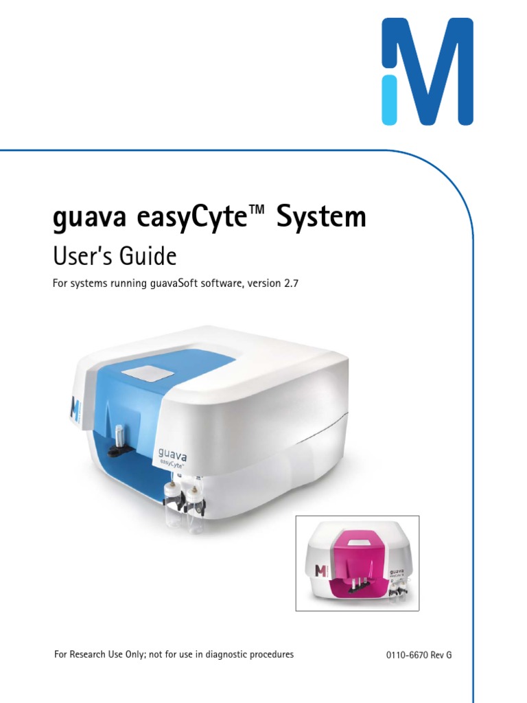 Guava EasyCyte System User's Guide | PDF | Cytotoxicity | Apoptosis