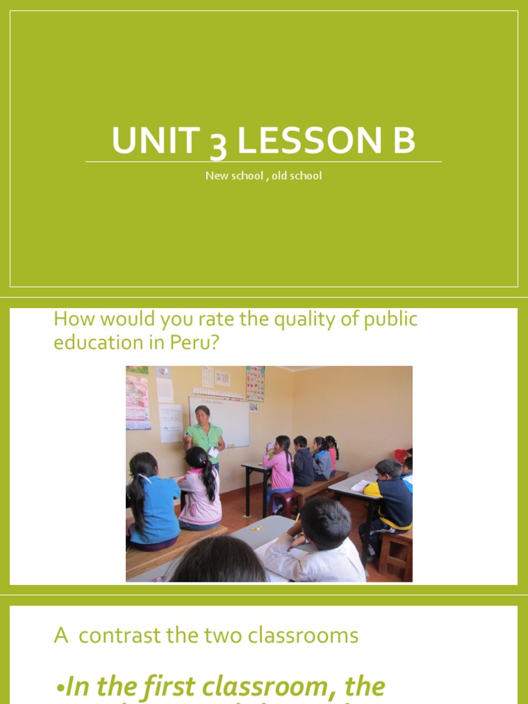 Unit 3 Lesson B | PDF