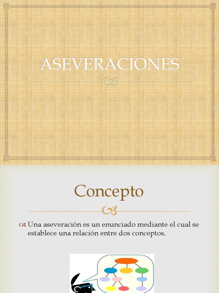 Aseveraciones | PDF